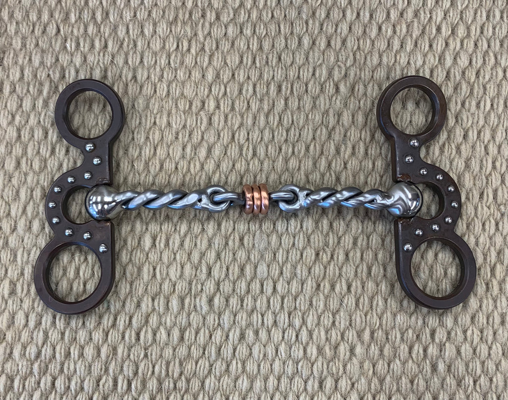 BIT - TB262 - Tom Balding Maverick Renegade Brown w/ Dots – RC Bean Saddlery