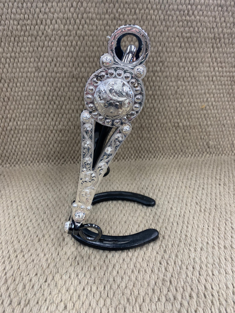 BIT - LV12 - Les Vogt Frog Port w/ Copper Inlay – RC Bean Saddlery