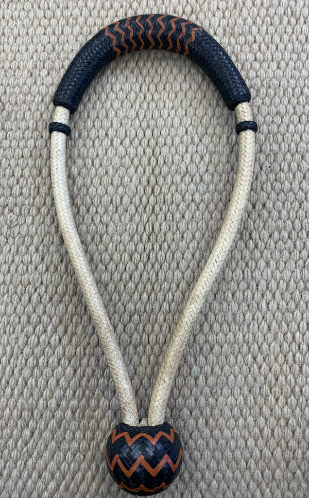 Bosal - B100 - 1/2" 20 Plait Natural Rawhide w/ Kangaroo Nose & Knot ...