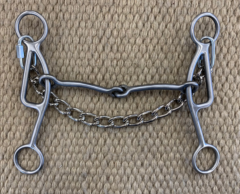 BIT - CE05 - Classic Equine Game Changer Gag Bit w/ Chain – RC Bean ...