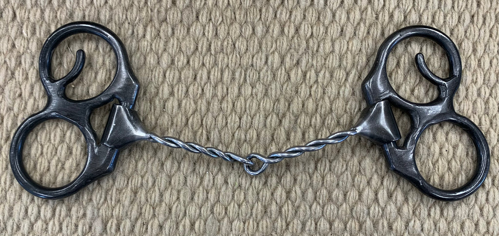BIT - DT199 - Dutton Double Ring Thin Twist Snaffle – RC Bean Saddlery