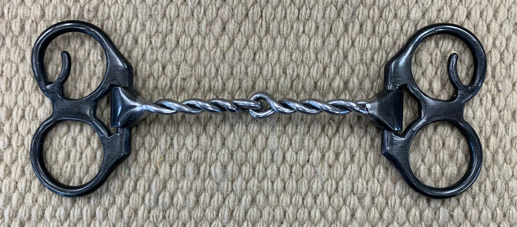 BIT - DT174 - Dutton Double Ring Twisted Snaffle – RC Bean Saddlery
