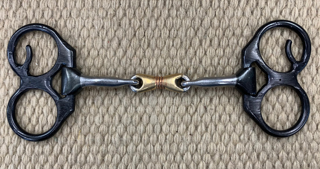 BIT - DT176 - Dutton Double Ring Dogbone – RC Bean Saddlery