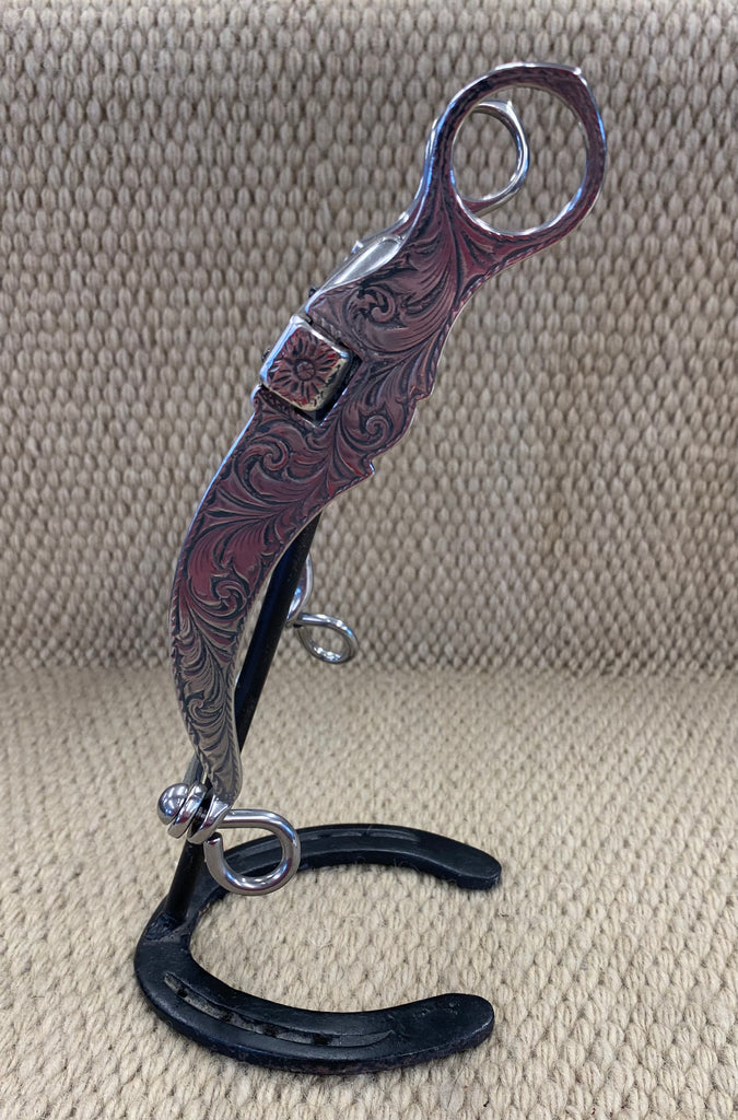 BIT - HM05 - Horlacher and Marsh #4 Curb w/ Nevada Cheek – RC Bean Saddlery